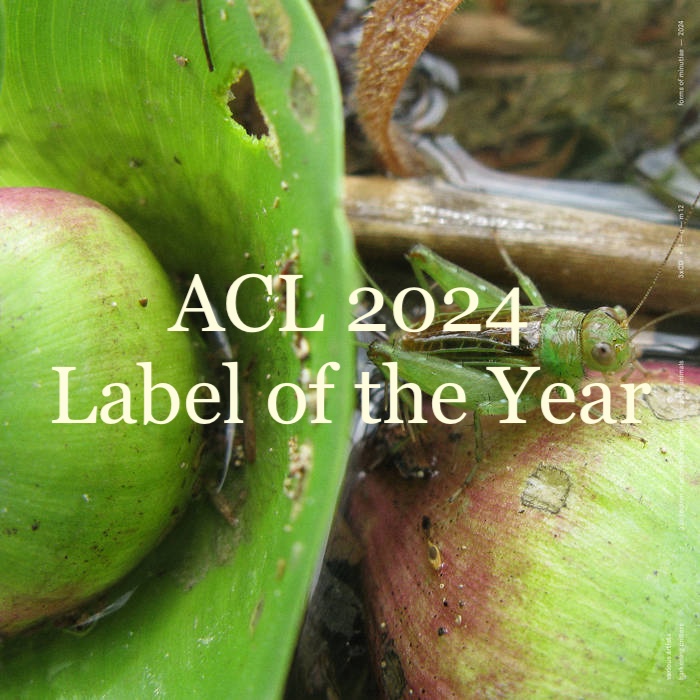 ACL 2024 ~ Label of the Year | a closer listen